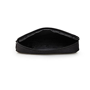 Lazy Dog Pug Print Pencil Bag Case Durable Canvas Stationery Pouch for Boys Girls Zipper Big Capacity Makeup Cosmetic Bag