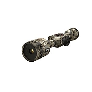 ATN Thor 4 Thermal Rifle Scope, 1.25-5x19mm, 30mm Tube, Mossy Oak Elements Terra, TIWST4381AET