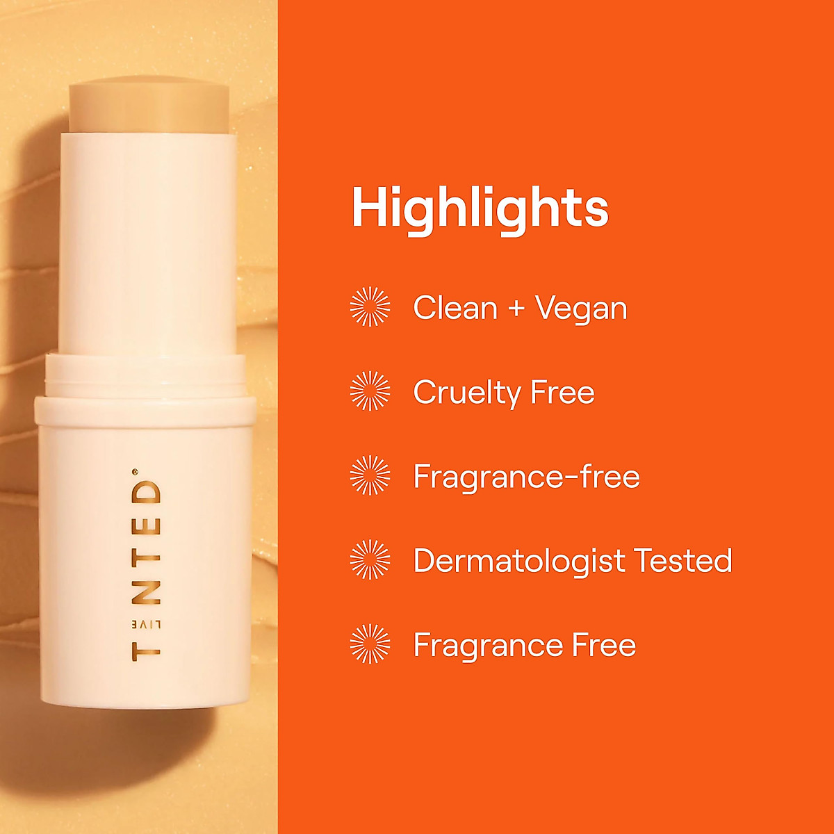 Live Tinted Superhue Hyperpigmentation Serum Stick - Balm-to-Serum Stick For Face & Body - Skin Care with Niacinamide & Vitamin C, Facial Serum Stick for Dark Spots, 0.35 oz