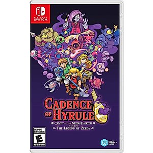 Cadence of Hyrule: Crypt of The Necrodancer Featuring The Legend of Zelda - Nintendo Switch