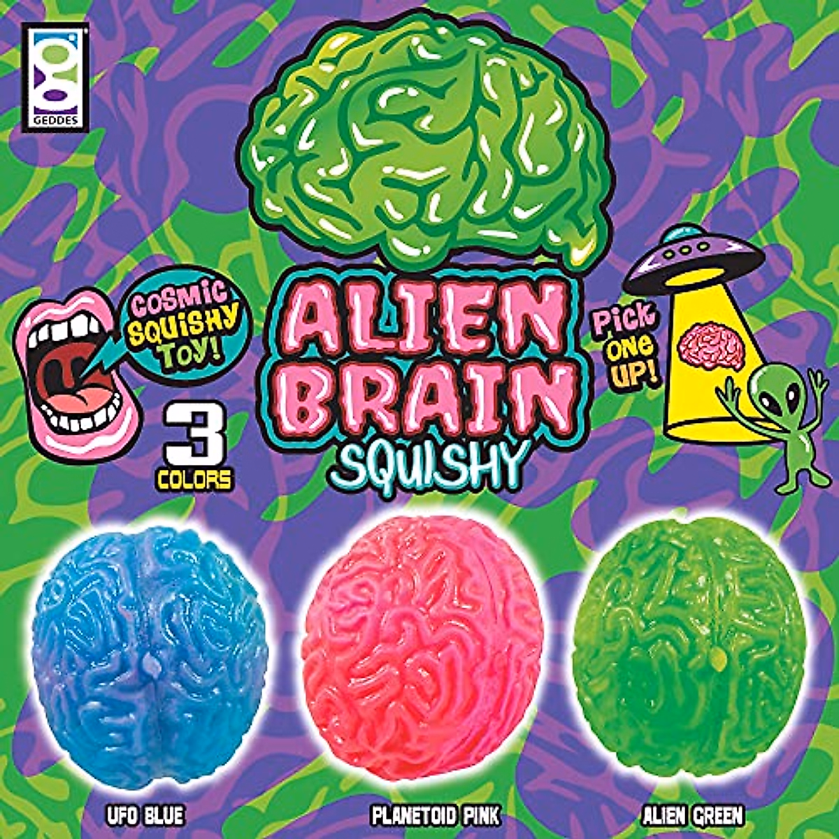 Raymond Geddes Alien Brains Fidget Toys (Pack of 12)