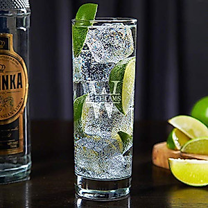 Oakmont Custom Vodka Lime Highball Glass (Personalized Gift)