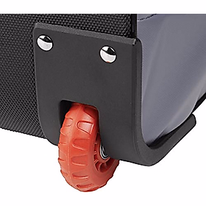 Rawlings | R1502 Wheeled Catcher's Bag | Baseball/Softball | Black