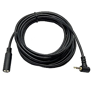 Seadream 2.5mm Male to Female Backup Camera Extension Cable Dash Cam Rearview Backup Camera Extension Cord 2.5mm Male to Female (10FT)