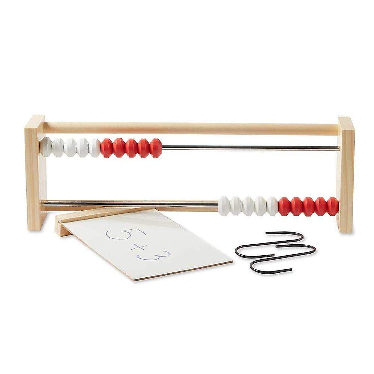 hand2mind Demonstration 20 Bead Rekenrek Classroom Set, Abacus for Kids Math, Math Manipulatives Kindergarten, Counting Rack for Kids, Counters for Kids Math, Kids Educational Toys (Set of 26)