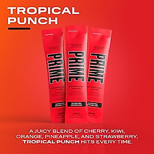 PRIME HYDRATION+ Sticks VARIETY PACK | Hydration Powder Single Serve Sticks | Electrolyte Powder On The Go | Low Sugar | Caffeine-Free | Vegan | 20 Sticks