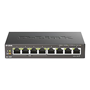 8-Port Gigabit Switch w/PoE