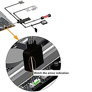Besvalo ARGB Extension Cable 3 Pin, ARGB Interface Extension Cable, 5 V 3-Pin Connector Hub, 12 Inches, 1-1