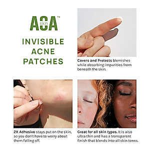 AOA STUDIO Absorbing Cover Healing Invisible Acne Patch Blemish Spot, Treatment, Facial Acne Patch Vegan, Cruelty Free, Hydrocolloid, Two Sizes 10mm 12mm (Total 84 Counts)