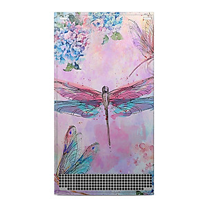 Head Case Designs Officially Licensed Jena DellaGrottaglia Dragonflies Animals Vinyl Sticker Gaming Skin Decal Cover Compatible With Xbox Series S Console