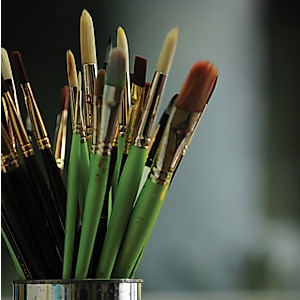 Liquitex 1300212 Professional Freestyle Traditional Brush, Detail Bright No. 12