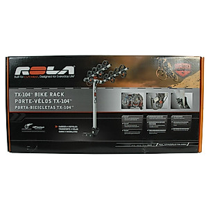 ROLA 59400 TX Hitch Mount 2-Bike Carrier with Tilt & Security