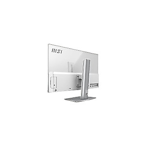 MSI Modern AM272P AIO Desktop, 27" FHD IPS-Grade LED, Intel Core i5-1240P, 8GB Memory, 512GB SSD, WiFi 6, BT 5.1, White, Windows 11 Home (12M-030US)