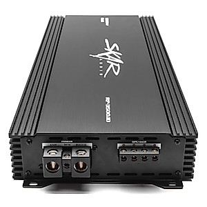 Skar Audio RP-3500.1D Monoblock Class D MOSFET Amplifier with Remote Subwoofer Level Control, 3500W