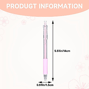 Dimeho Knife Pen Craft Cutting Tool, 7Pcs Student Utility Paper Pen Cutter Retractable Precision Paper Cutting Carving Tools Cartoon Pattern Art Utility Hobby Knife Pen for DIY Crafting Scrapbooking