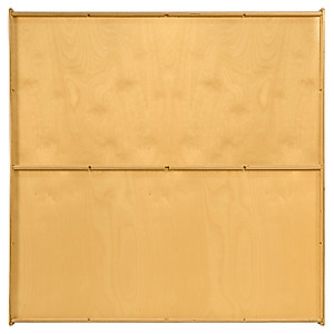 Contender 16 Big Cubby Section Storage Cabinet, Multipurpose Montessori Shelves for Mobile Storage of Toys, Craft Supplies in Natural Finish, Made in USA