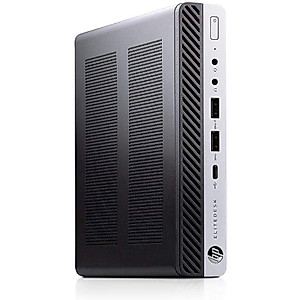 HP 800 G3 Mini High Performance Desktop Intel i5-7500 UP to 3.80GHz 32GB DDR4 New 1TB M.2 NVMe SSD WiFi BT Dual Monitor Support Wirless Keyboard & Mouse Win10 Pro, i5-7500 3.40GHz (Renewed)