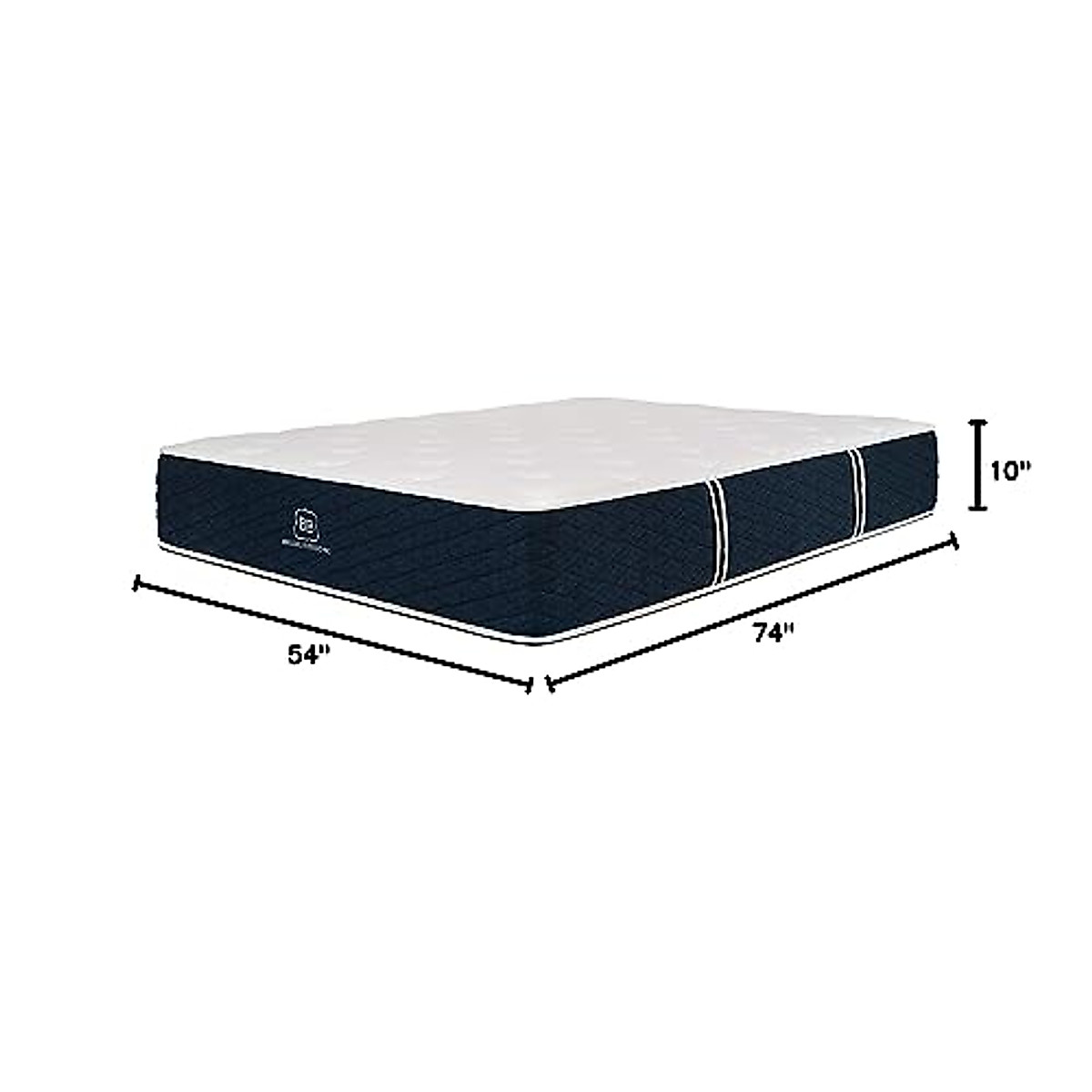 Brooklyn Bedding Signature 11" Hybrid Mattress with Pressure Relieving Foam, Full Medium
