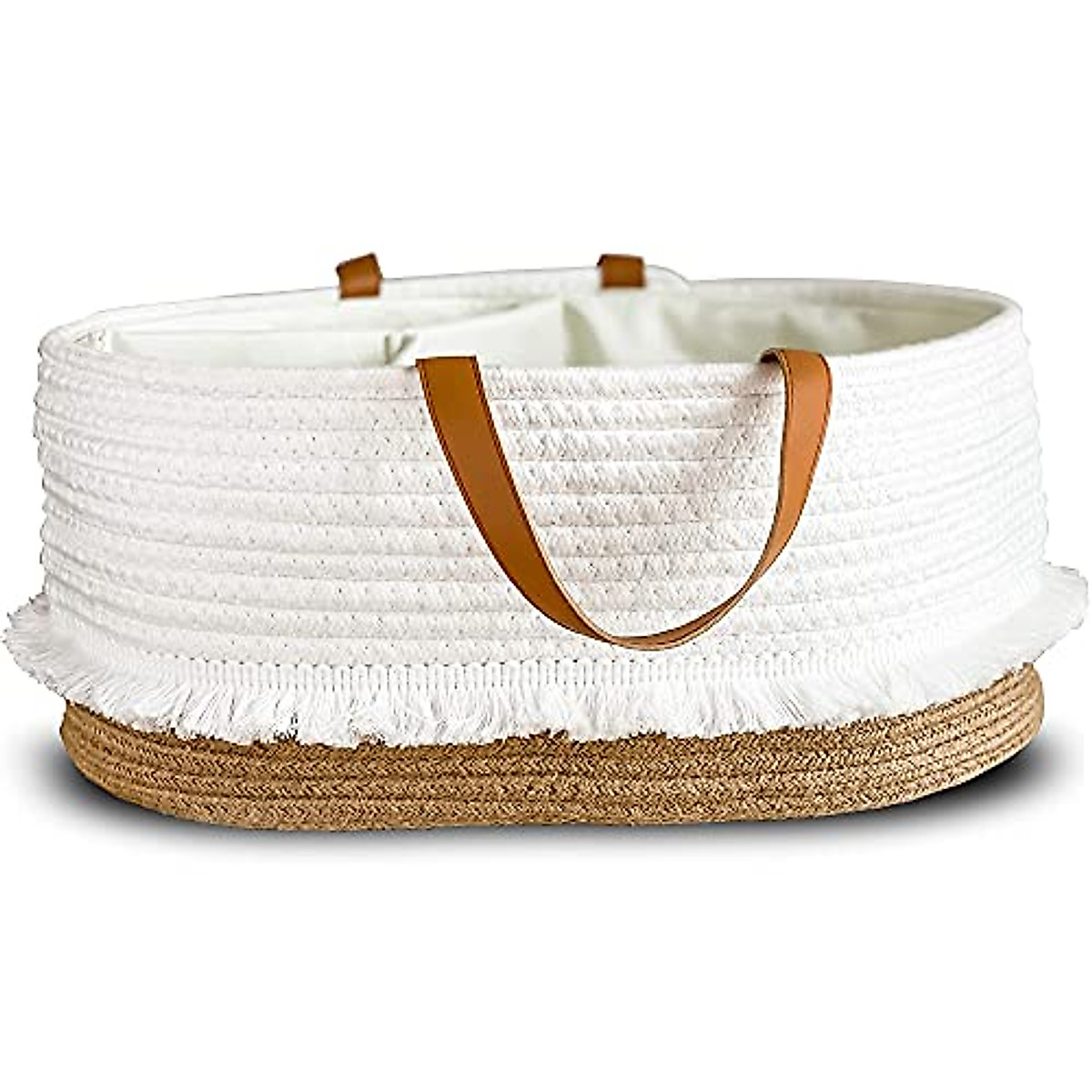 Coastfully Yours Baby Changing Basket and Diaper Caddy Set