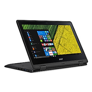 Acer SP111-31N-C4UG Spin 1, 11.6" Full HD Touch, 2 in 1 Laptop, Celeron N3350, 4GB DDR3L, 32GB Storage, Office 365, Stylus, Obsidian Black