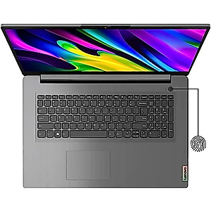 Lenovo IdeaPad 3 Business Laptop, 17.3 Inch FHD Display, AMD Ryzen 5 5625U, 16GB RAM, 1TB SSD, Windows 11 Pro, 10 Number Key, Fingerprint, SD Card Reader, Arctic Grey, PCM