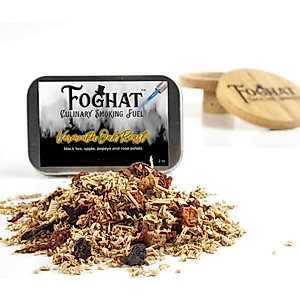 Foghat Cocktail Smoker Wood Chips - 4oz Vermouth Oak Roast Shavings for Smoker, Whiskey & Drink Infuser Kit - Culinary Wood Smoking Chips for Hand Held Food Smoke Gun & Bourbon Drink Glass Smoker