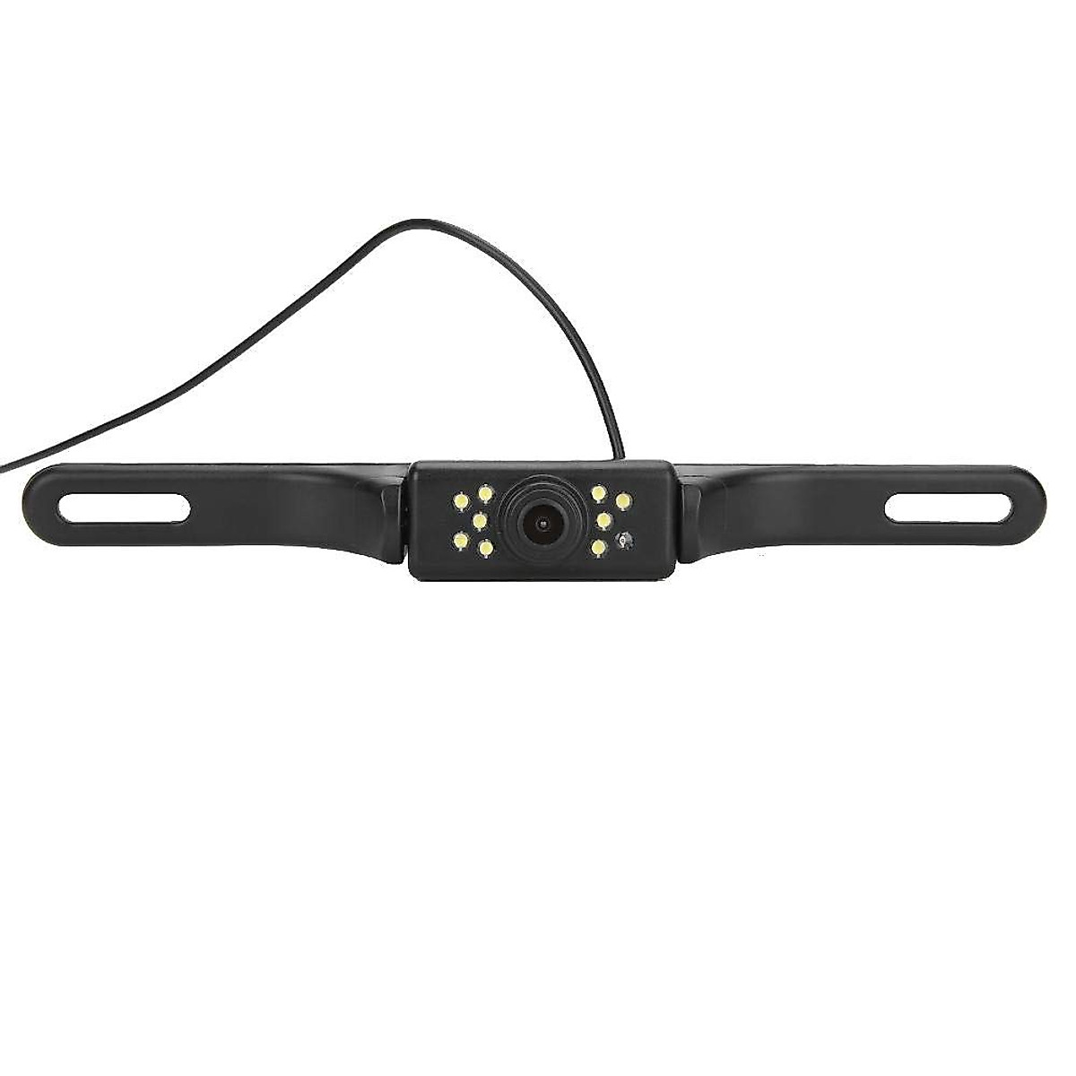 License Plate Camera, Waterproof Car 9LEDs License Plate Rear View Reverse Camera Wide Angle IP67 Waterproof Night Vison Reverse Backup Monitoring System