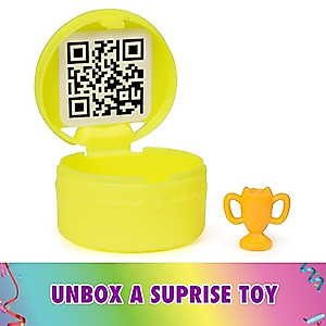 Gabby’s Dollhouse, Cakey’s Fruit Smoothie Balcony Playset, 8-Pcs with Toy Figures, Dollhouse Accessories & Sensory Play, Kids Toys for Girls & Boys 3+