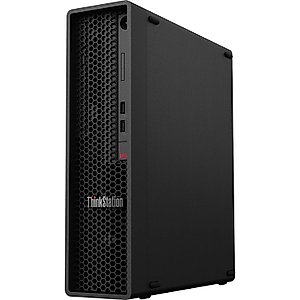 Lenovo ThinkStation P340 SFF Home & Business Mini Desktop (Intel i5-10500 6-Core, 64GB RAM, 512GB PCIe SSD, Intel UHD 630, USB 3.2, Display Port, SD Card, Win 10 Pro) Refurbished (Renewed)