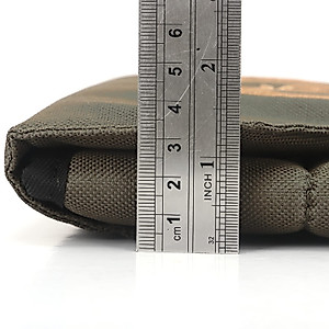 TOURBON 600D Nylon Foldable 49-inch Shotgun Case, Green with Adjustable Shoulder Strap