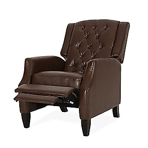 Christopher Knight Home Sadlier Recliner, Dark Brown