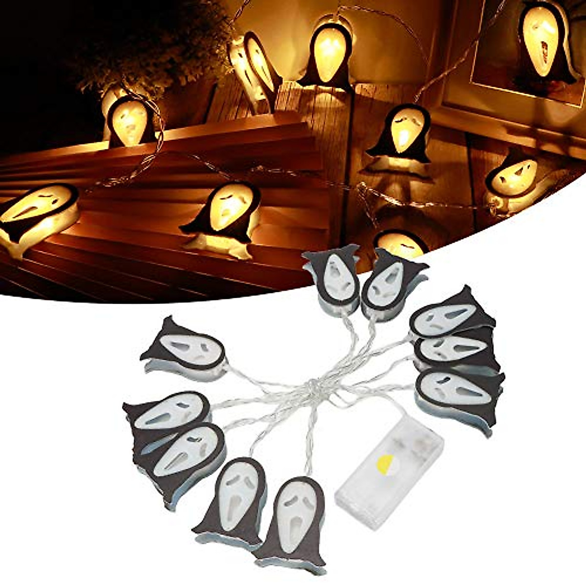 Jopwkuin String Lights, Easy to Install Home Decor for Garden for Garden Decoration