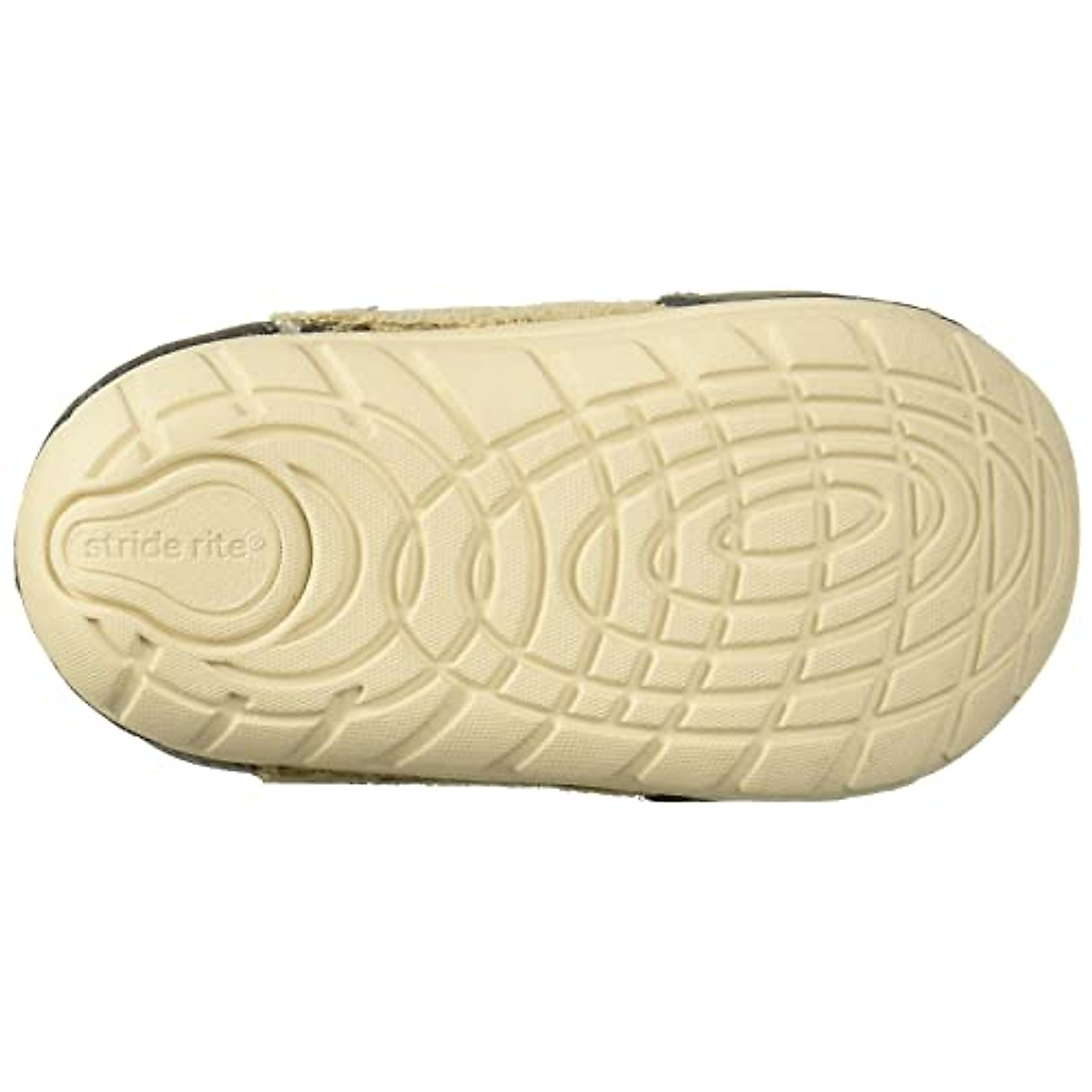 Stride Rite baby boys Soft Motion Rhett Athletic Sneaker, Tan, 5 Wide Toddler US