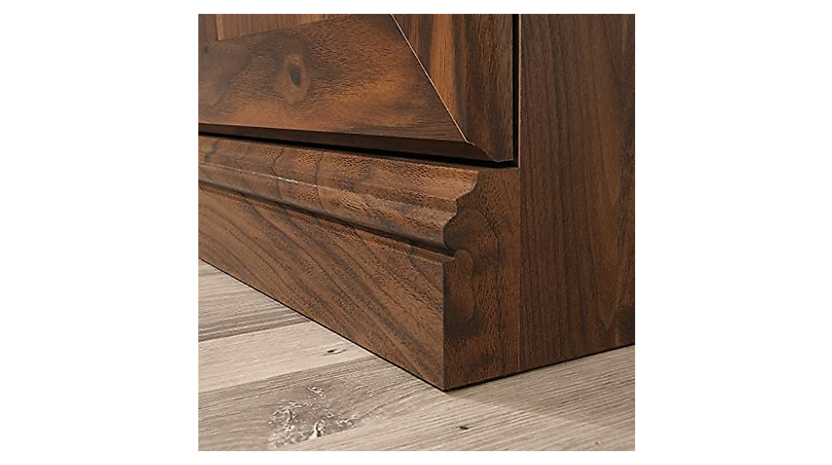 Sauder Grand Walnut Bookcase - Stylish & Functional