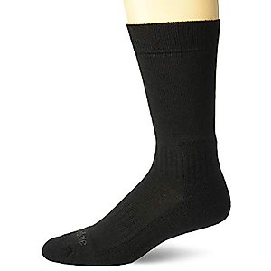 Bridgedale Men's Lightweight Boot Height - Merino Endurance Socks, Black, Large