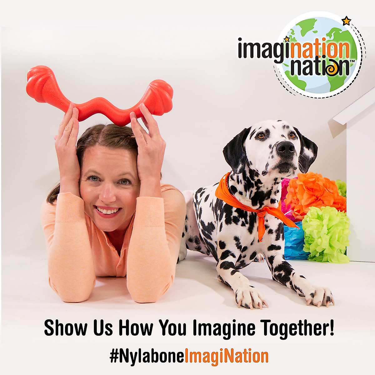 Nylabone C-Shuu Interactive Dog Toy for Small Dogs – Lightweight Squishy Dog Chase Toy for Creative Play & Dog Exercise