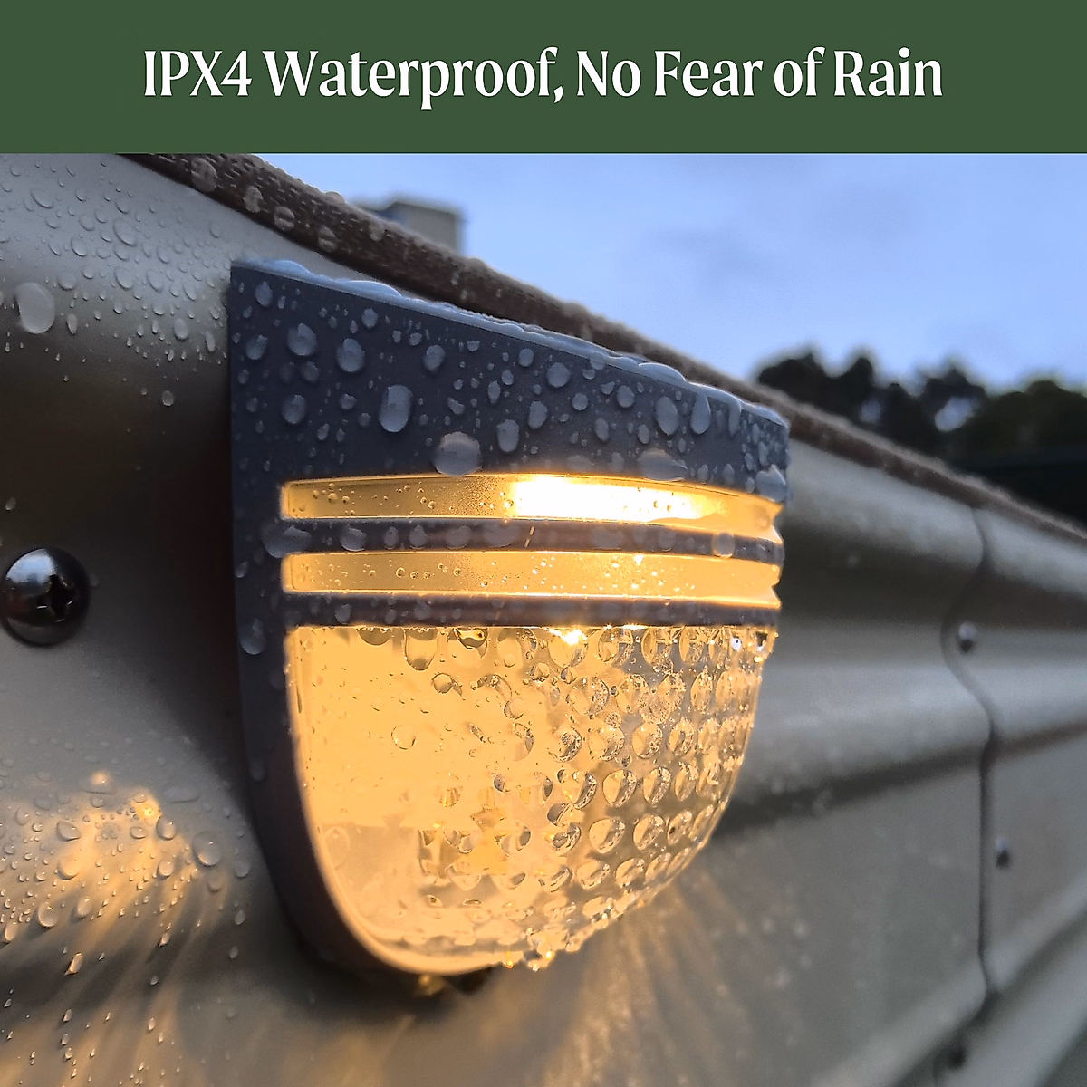 Vego garden Solar Garden Lights with Auto Sensors Magnetize Securely to Beds, IPX4 Waterproof Outdoor LED Light for Patio & Yard 8 Pack