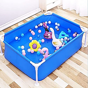 Frame Swimming Pool, Above Ground Swimming Pool - Outdoor Metal Frame Pool Set for Garden, Backyard, Lawn, Courtyard (Size : 259x170x61cm)