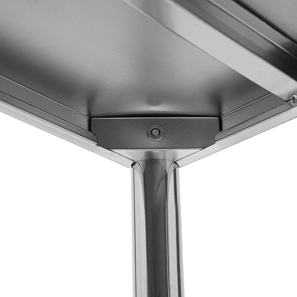 MIMODA Double Overshelf, 2-Tier Stainless Steel Overshelf 12'' x 70'' Commercial 2 Tier Shelf Height Adjustable Overshelf for Prep & Work Table in Kitchen, Restaurant Each Layer Weight Capacity 88lb