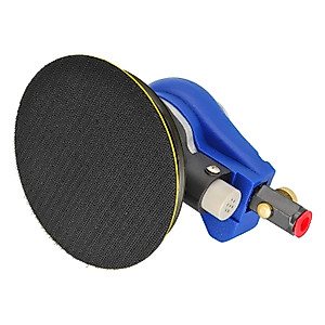 5 Inch Air Random Orbital Sander, Pneumatic Palm Sander tool with 10 Pcs Sandpapers, Air Sanders For Auto Body Work By Bowd