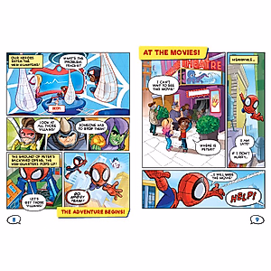 Spidey and His Amazing Friends: Team Spidey Does It All!: My First Comic Reader!