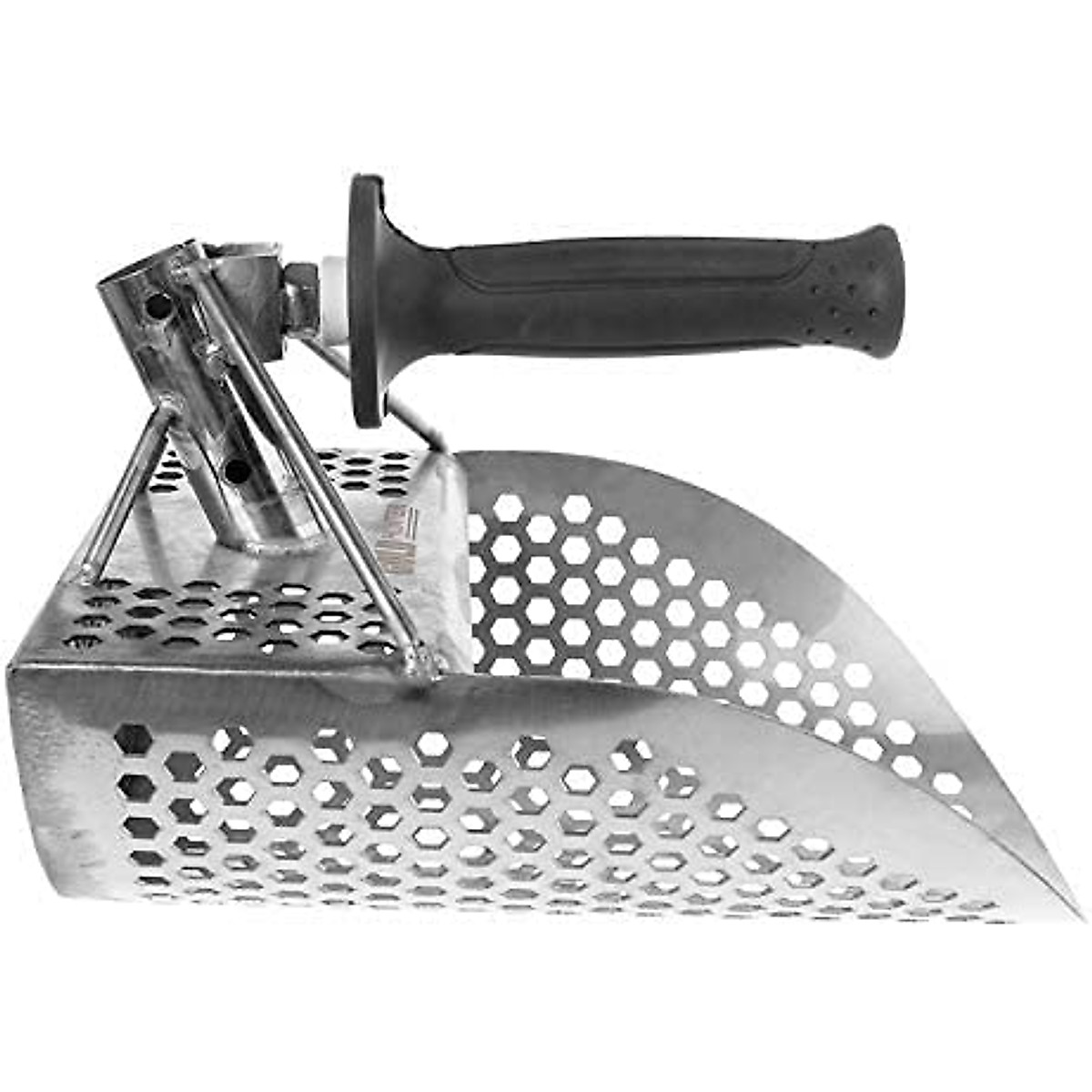 YtotY Beach Sand Scoop with Handle, Metal Detecting Tool,Beach Underwater Treasure Hunting, Stainless Steel Water Metal Detecting Tool Digging Shovel Fast Sifting Metal Detector…