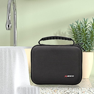 RLSOCO Carrying Case Compatible With Gillette Heated Razor for Men (Black)