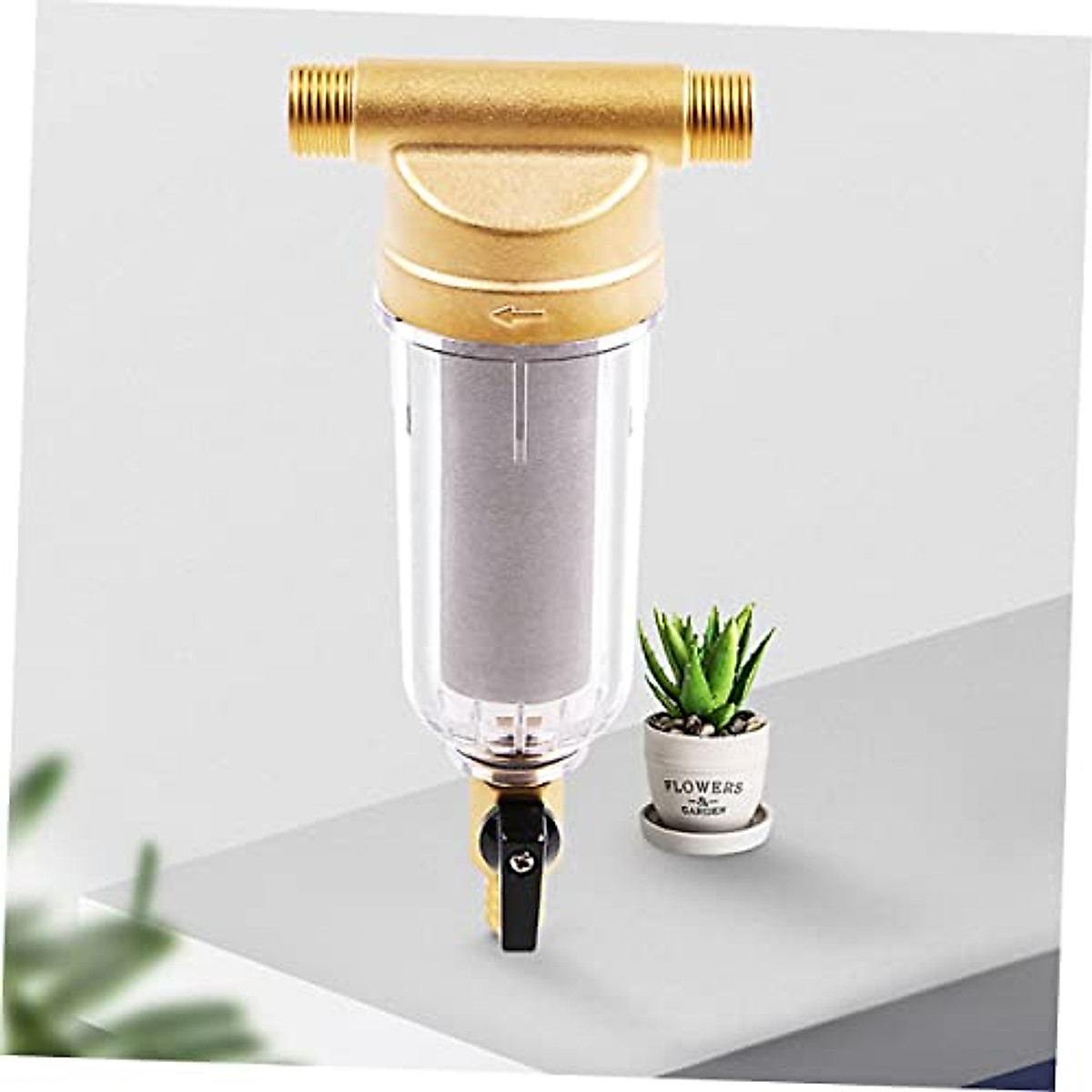 FAVOMOTO Filter Strainer Whole House Water Hose Backwash