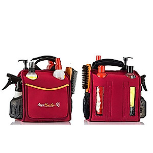 Liphontcta Organizer Bag for Hair Care and Bathroom Accessories | Holder Tool and Storage Caddy for Dorms, Hair Salon and Accessories