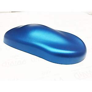 VViViD+ Matte Metallic Blue (Ghost) Vinyl Wrap Roll (1ft x 5ft)