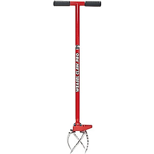 GARDEN WEASEL 91334 Claw Pro - to Cultivate, Loosen, Aerate, Weed, No Bending - Great for Heavy Soil, Weather and Rust Resistant
