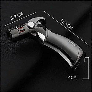 Windproof Lighters Torch Candle Lighters Butane Refillable Jet Flame Lighter Windproof Lighters Butane Refillable for Camping Grill,Pipe,Candle,BBQ