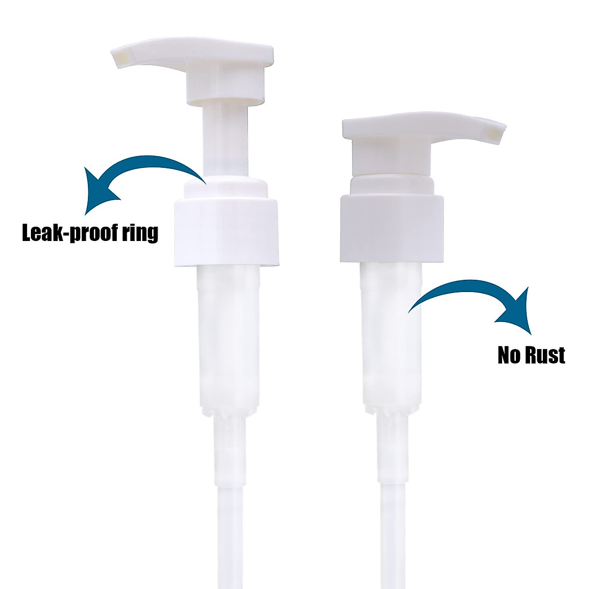 Cosywell Pump Bottle Dispenser Plastic Pump Bottles Refillable Bottles Wide Mouth Jar Style Empty Pump Bottles Bathroom Shower Containers for Lotion Shampoo Conditioner (White, 3X 1000ml)