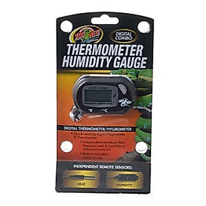 Zoo Med Labs Digital Thermometer Humidity Gauge